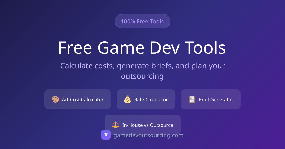 Free Tools for Game Development - Game Dev Outsourcing | Game Dev ...